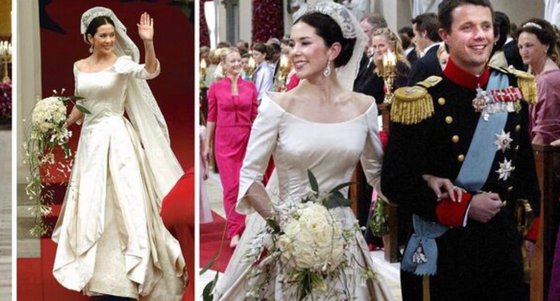 Crown Princess Mary's Wedding Dress: A Conservative Design with a ...